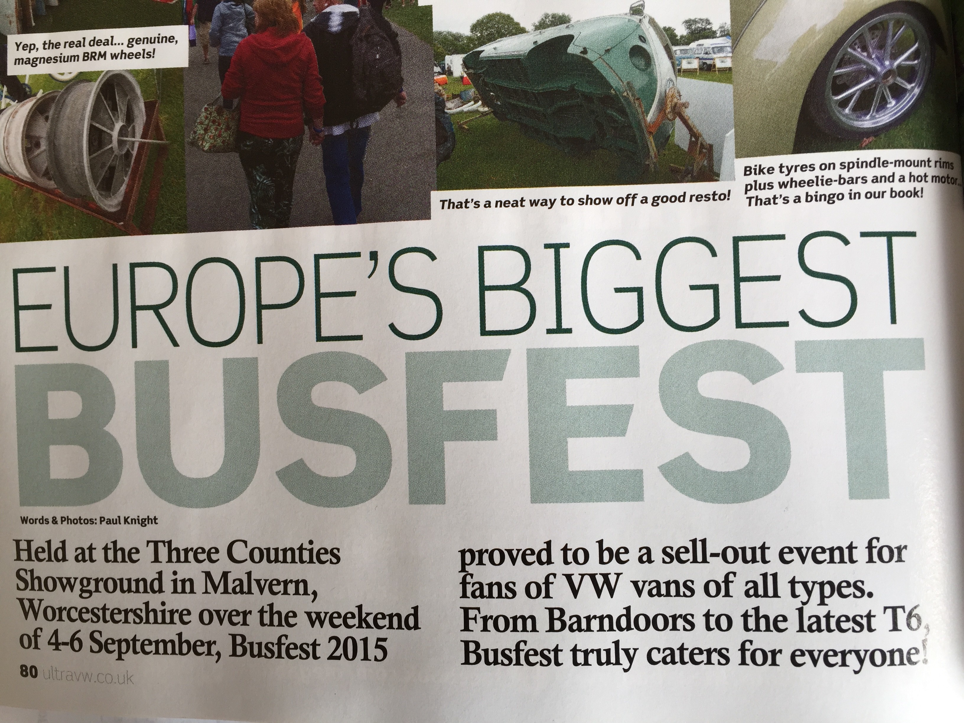 Ultra VW - Busfest 2015 pictures - Retro Tourer